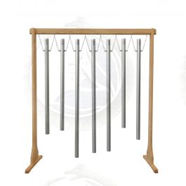 Zestaw dzwonów rurowych XXL - 7 czakr ze statywem - PraPełnia